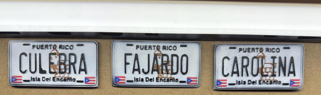 Puerto Rico Tablilla Iman - Etsy