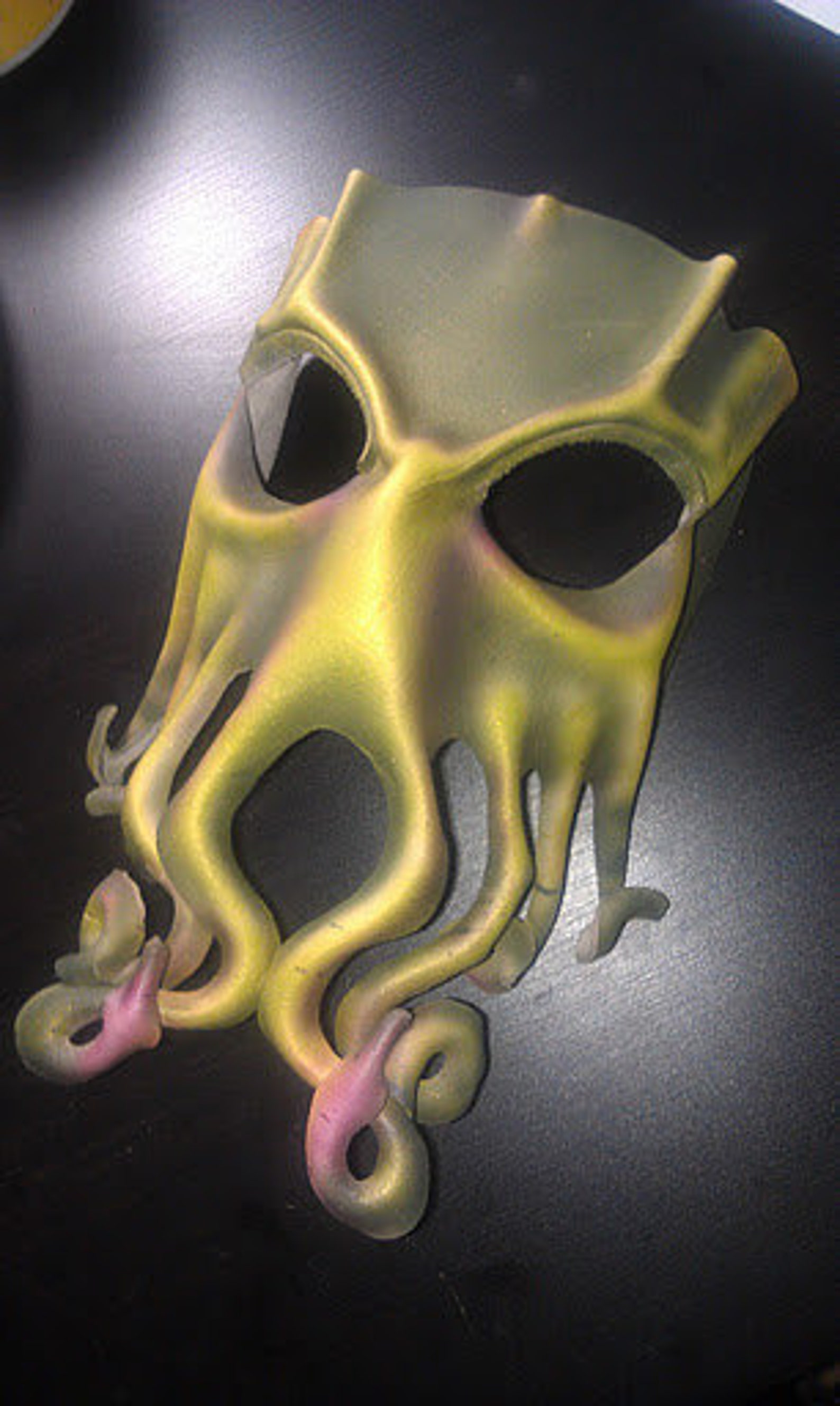 MADE to ORDER Leather Cthulhu Full Mask by Parkers and - Etsy