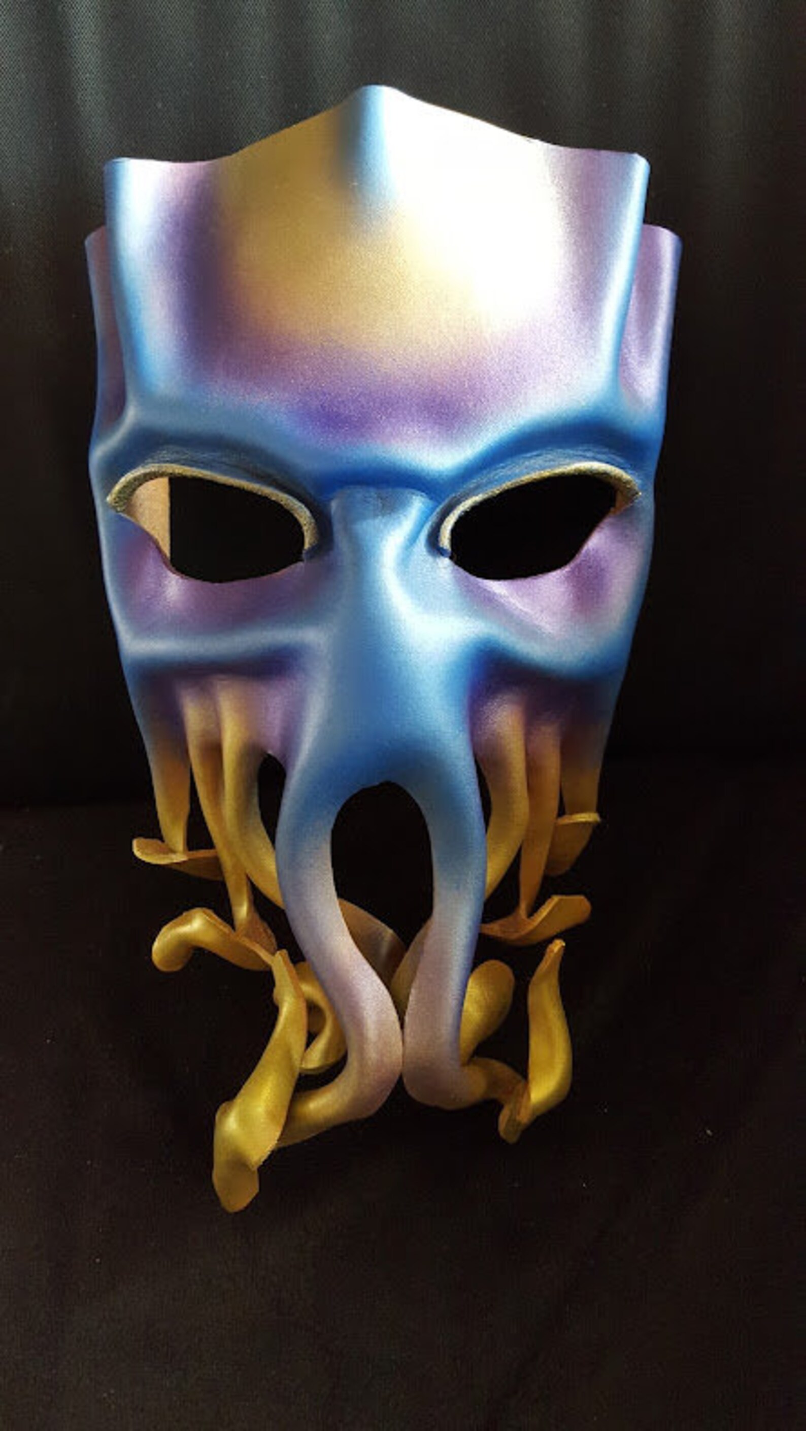 MADE to ORDER Leather Cthulhu Full Mask by Parkers and - Etsy