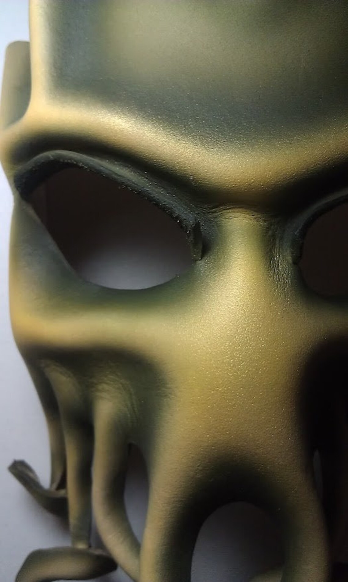 MADE to ORDER Leather Cthulhu Full Mask by Parkers and - Etsy