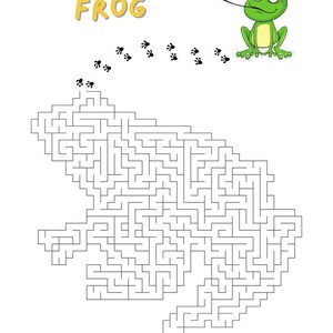 Printable Kids Activity Pages. Fun Coloring Book, Mazes, and Learn to ...