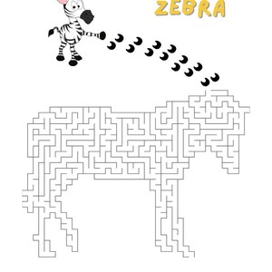 Printable Kids Activity Pages. Fun Coloring Book, Mazes, and Learn to ...