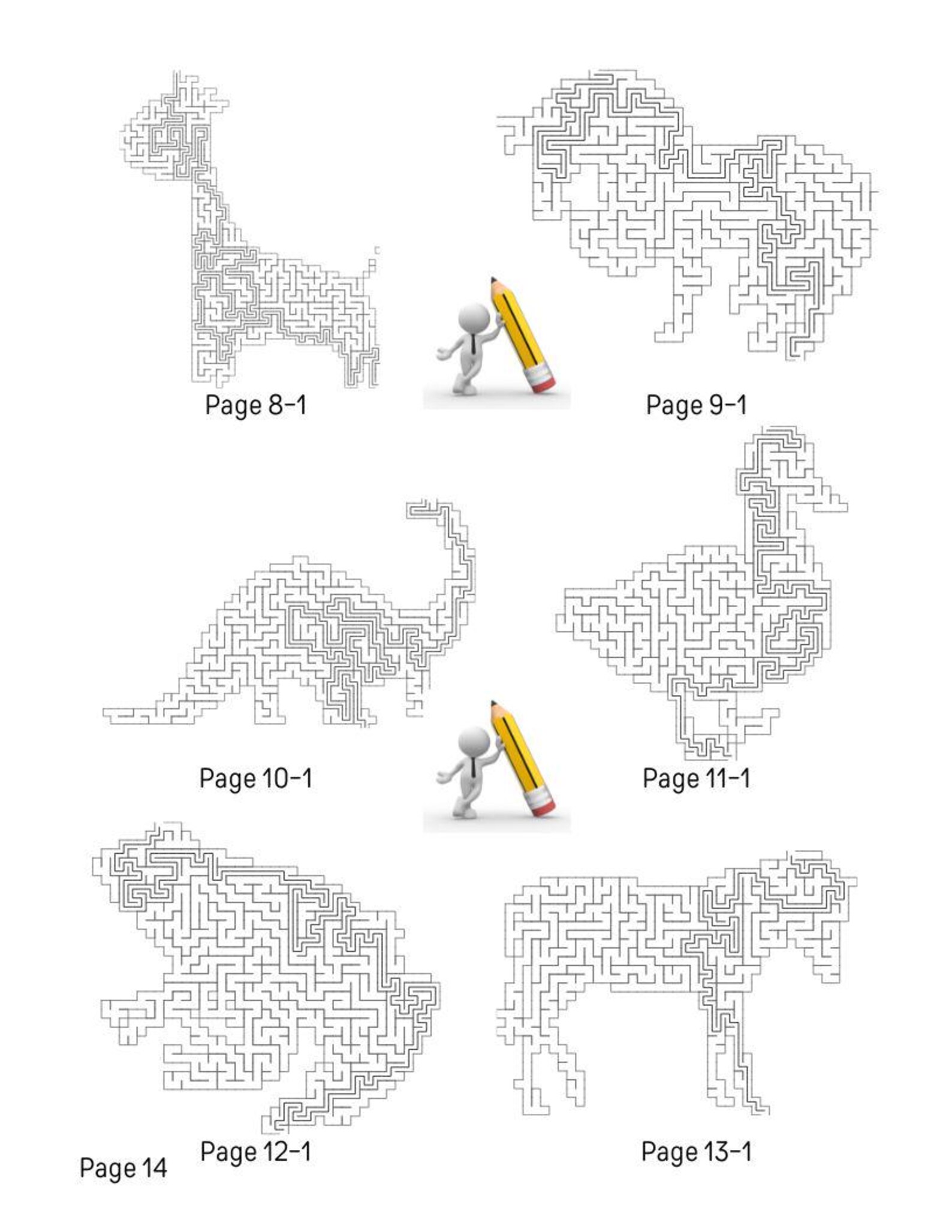 Printable Kids Activity Pages. Fun Coloring Book, Mazes, and Learn to ...