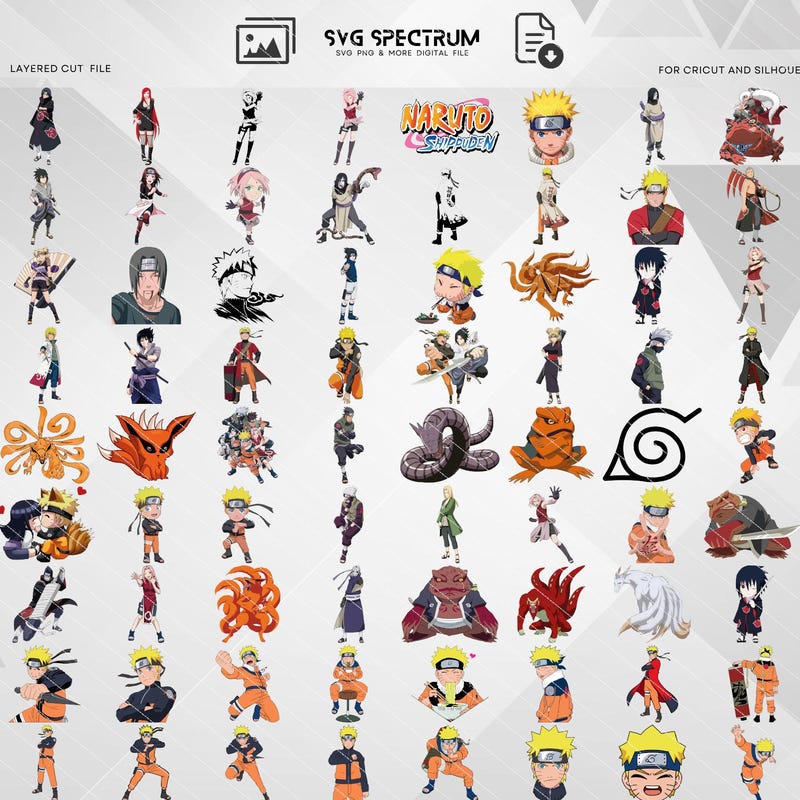 Naruto Stickers - Etsy