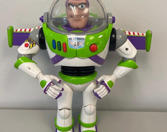 Toy Story Buzz Lightyear 12” Special Edition Talks in 10+ Phrases Works ...
