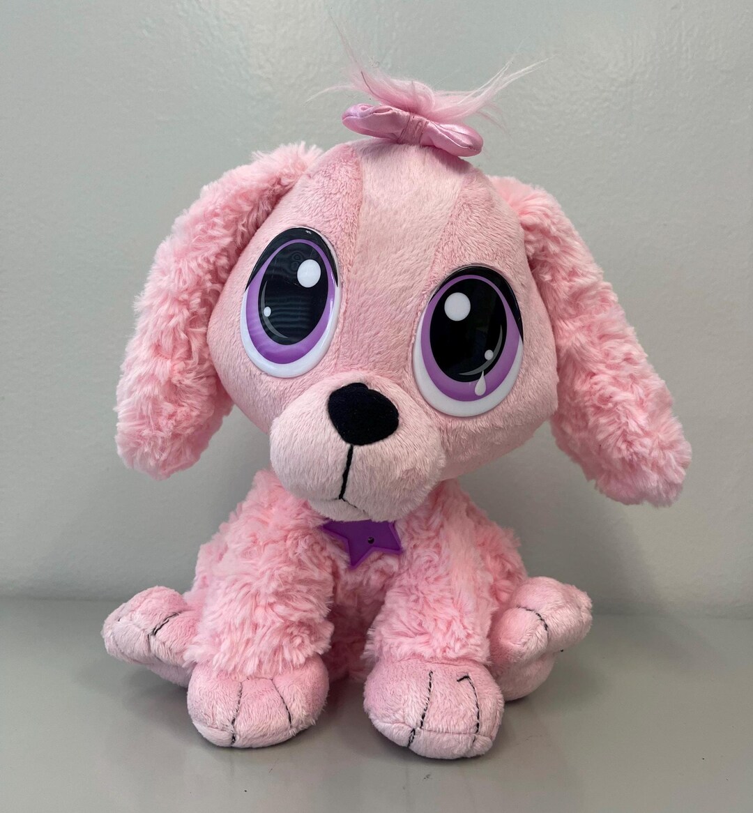 Rescue Tales Dog Interactive Adoptable Pet Pink Poodle Works Makes Dog ...