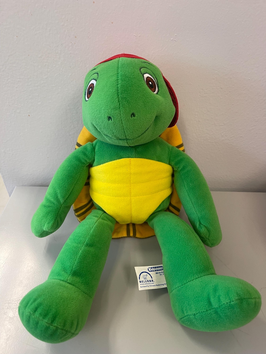 Vtg Talking Franklin Turtle Plush 1986 Works - Etsy