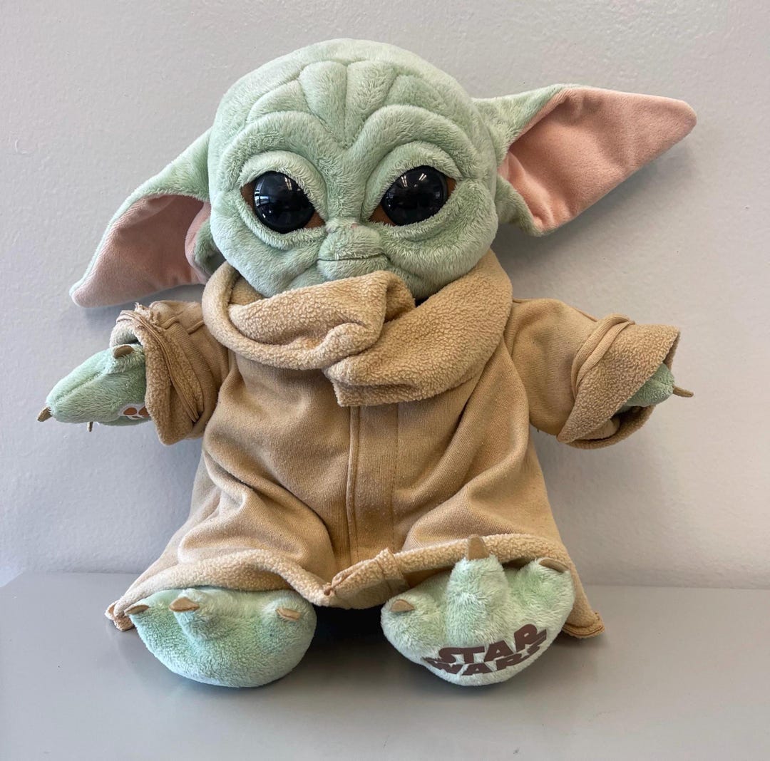 Star Wars Baby Yoda Grogru 14” Tall Plush Build a Bear Workshop the ...