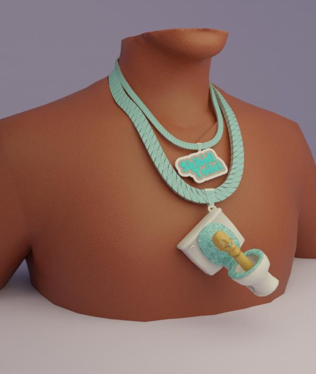 Glow-in-dark VVS Bling / Skibidi Toilet Chain Mod / GTA V & Fivem ...