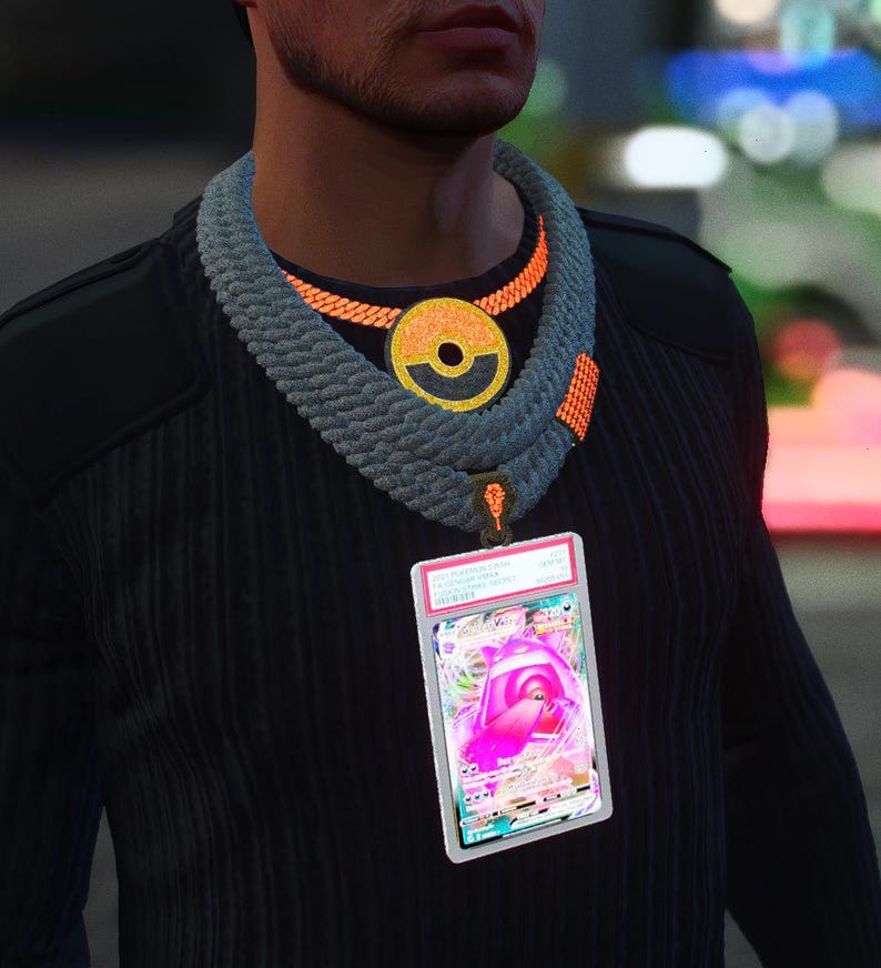 GTA V / Fivem Custom Pokemon Chain [made to Order] – MP Male Model ...