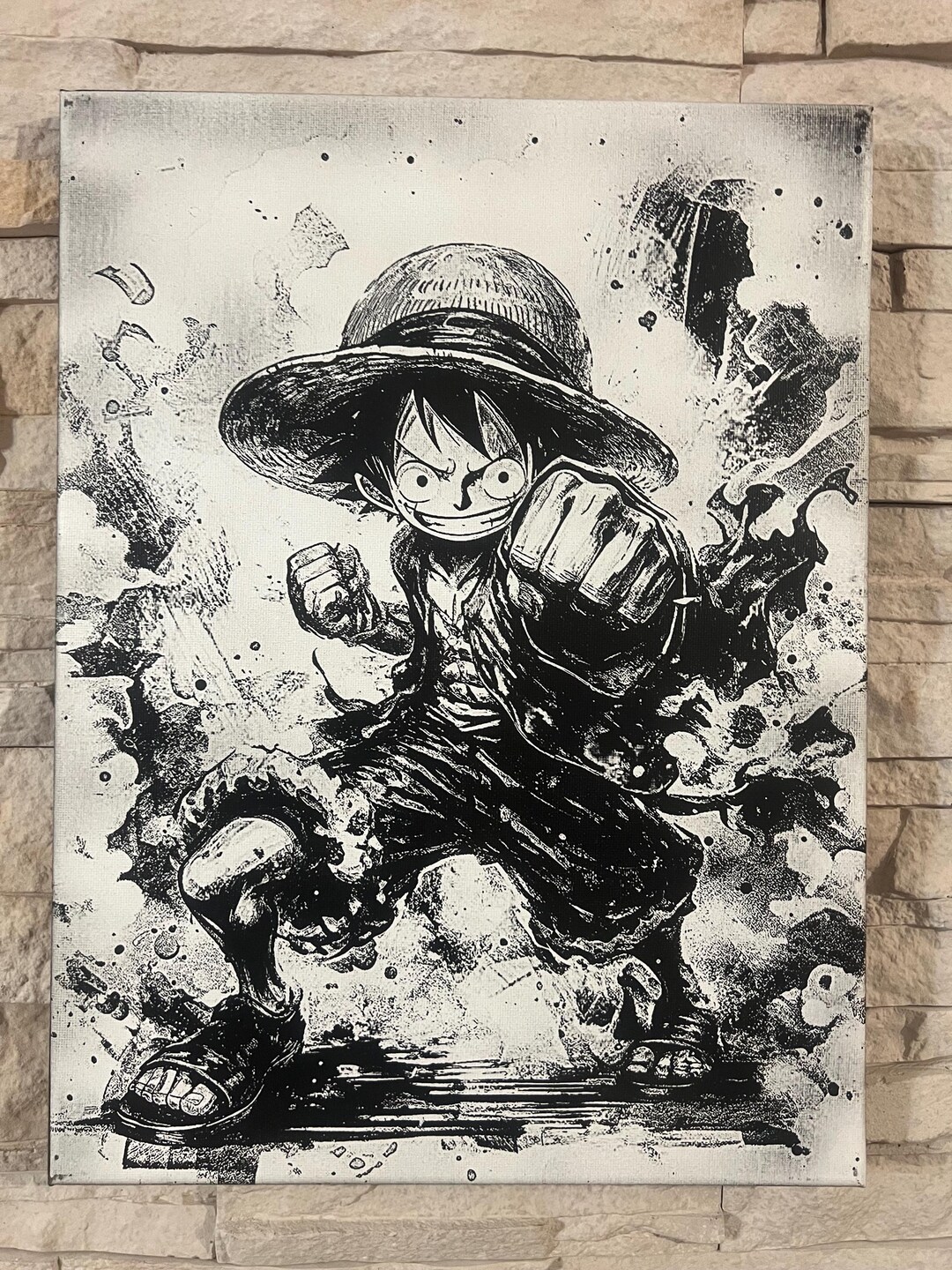 PNG File Laser Engraving Pirate Punch Monochrome Manga Artistic Design ...