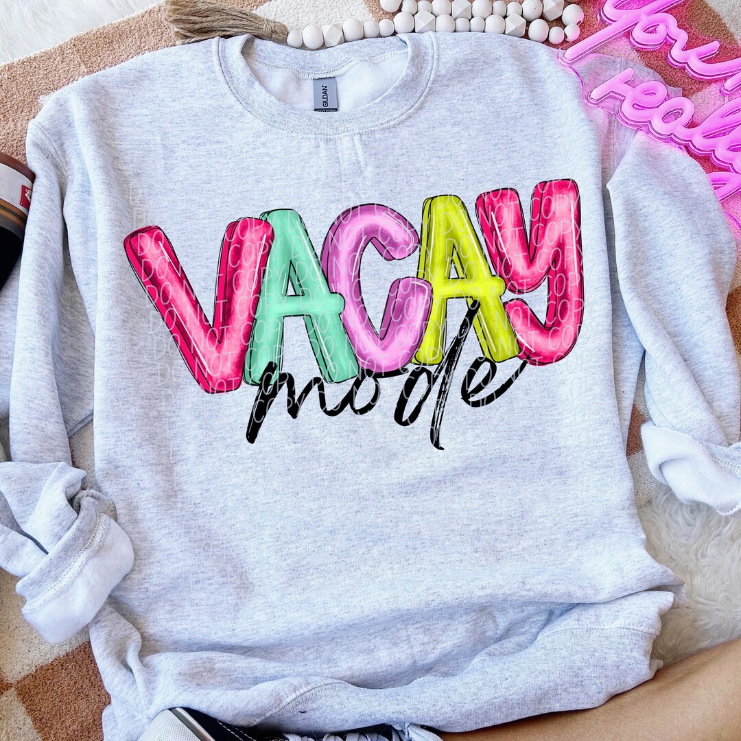 Vaca Mode Dtf, Boat Vacation Dtf, Cruise DTF, Summer Boat Trip DTF ...