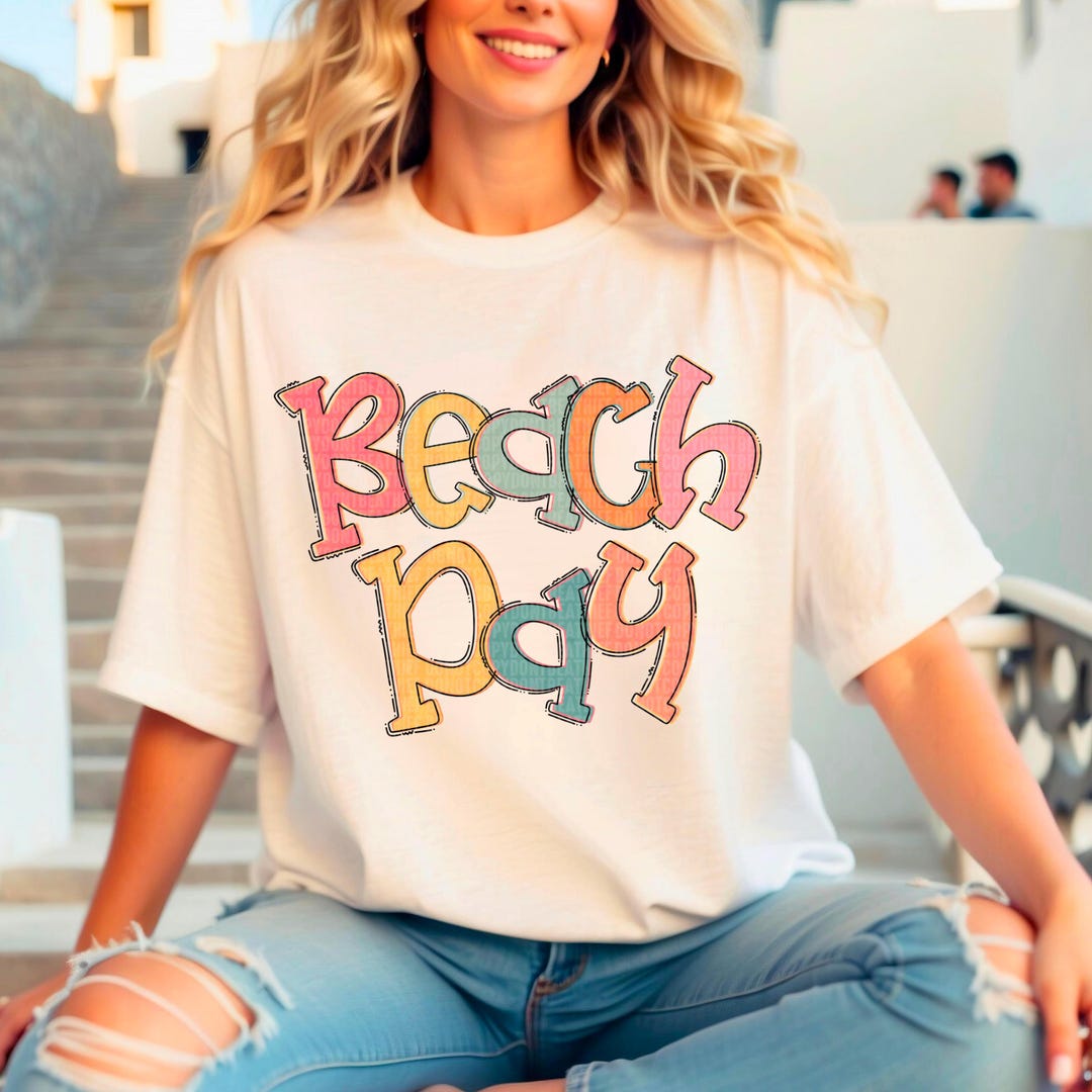 Beach Day Vaca Dtf, Boat Vacation Dtf, Cruise DTF, Summer Boat Trip DTF ...
