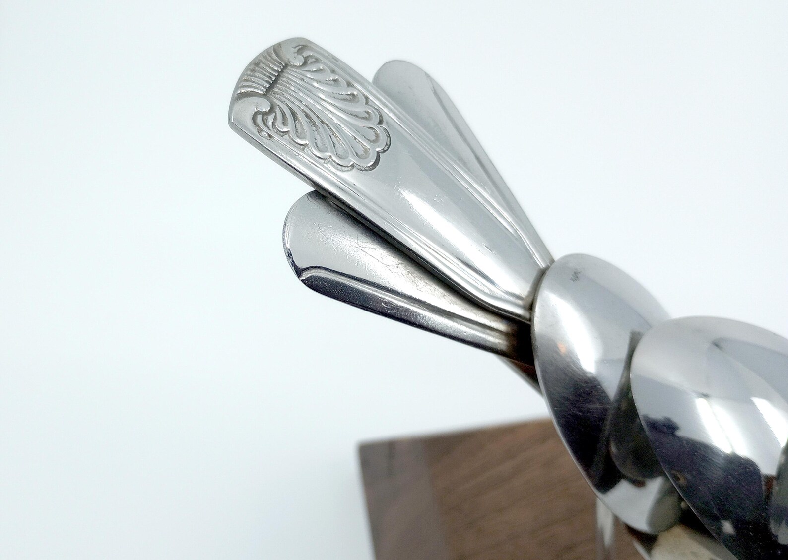 Spoon Bird // Flatware Bird // Metal Bird Sculpture - Etsy