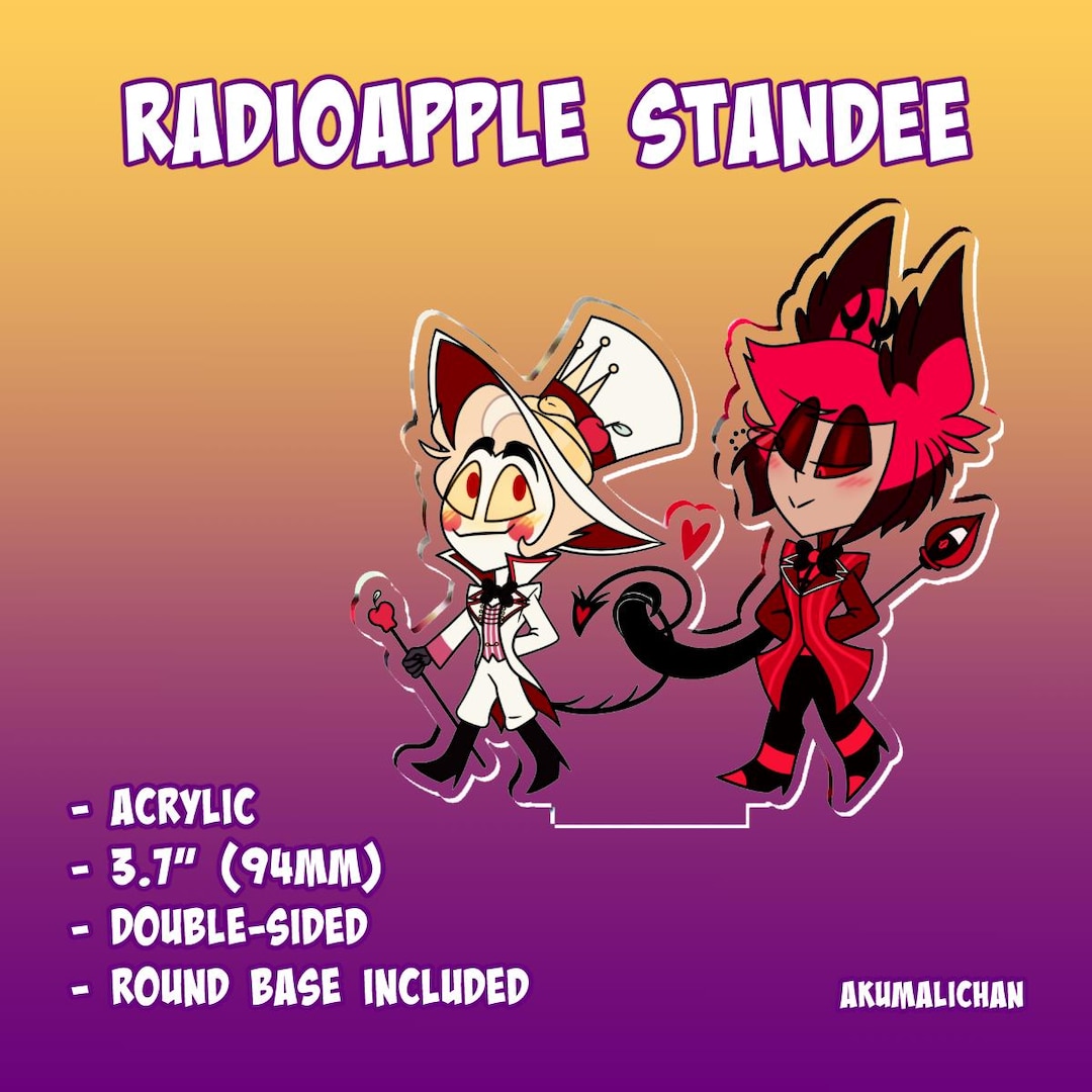 Radioapple Chibi 3.7” Standee - Etsy