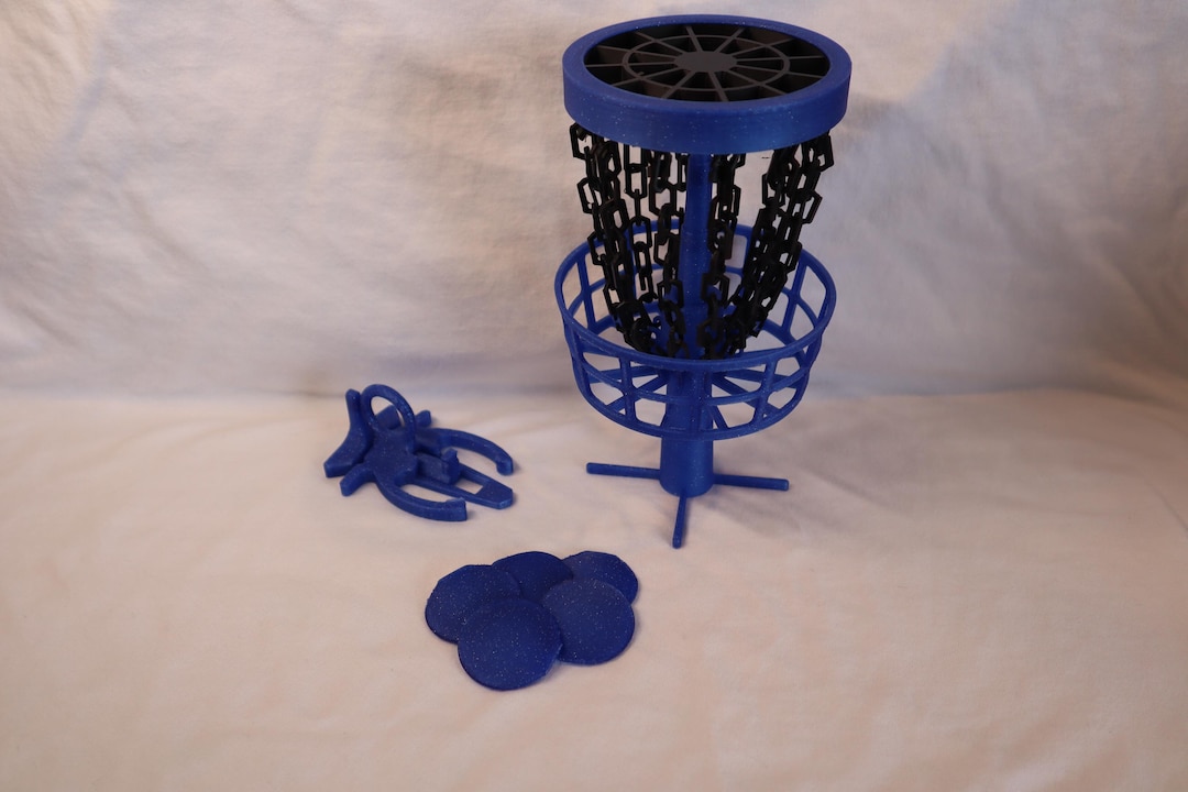 3D Printed Collapsible Desktop Disc Golf - Etsy