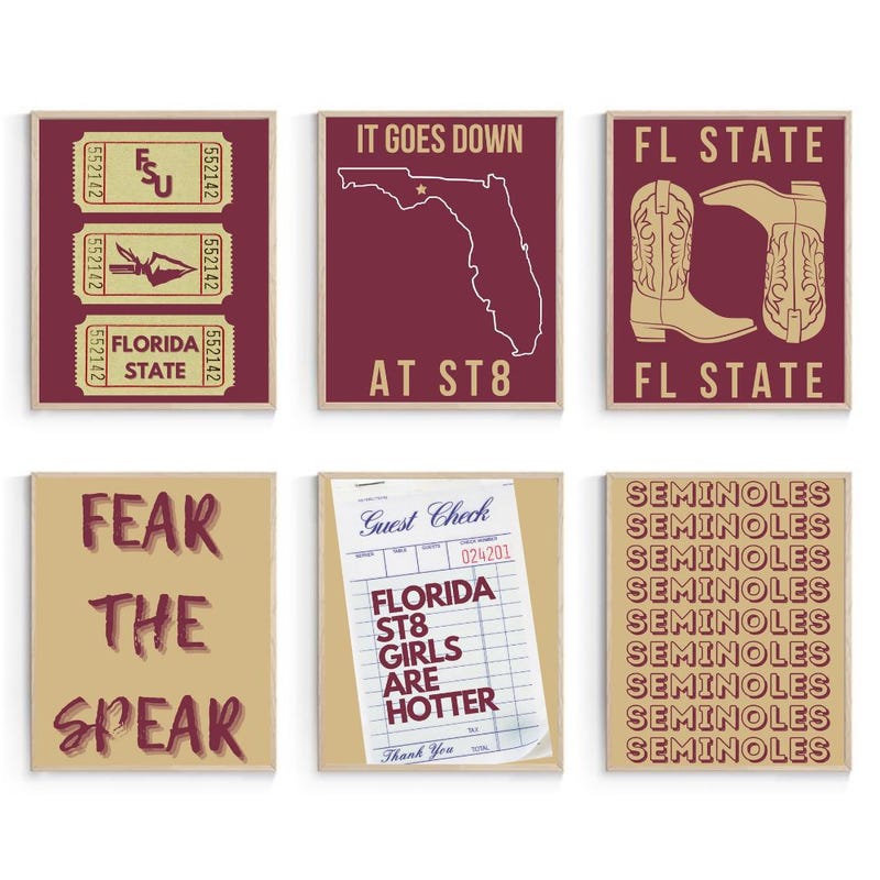 Fsu Printable - Etsy