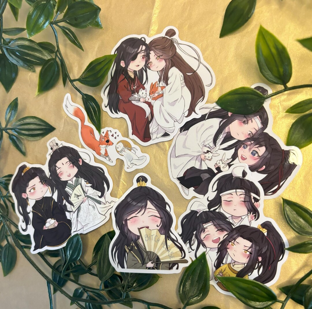 Danmei Stickers (MDZS, TGCF, SVSSS) - Etsy