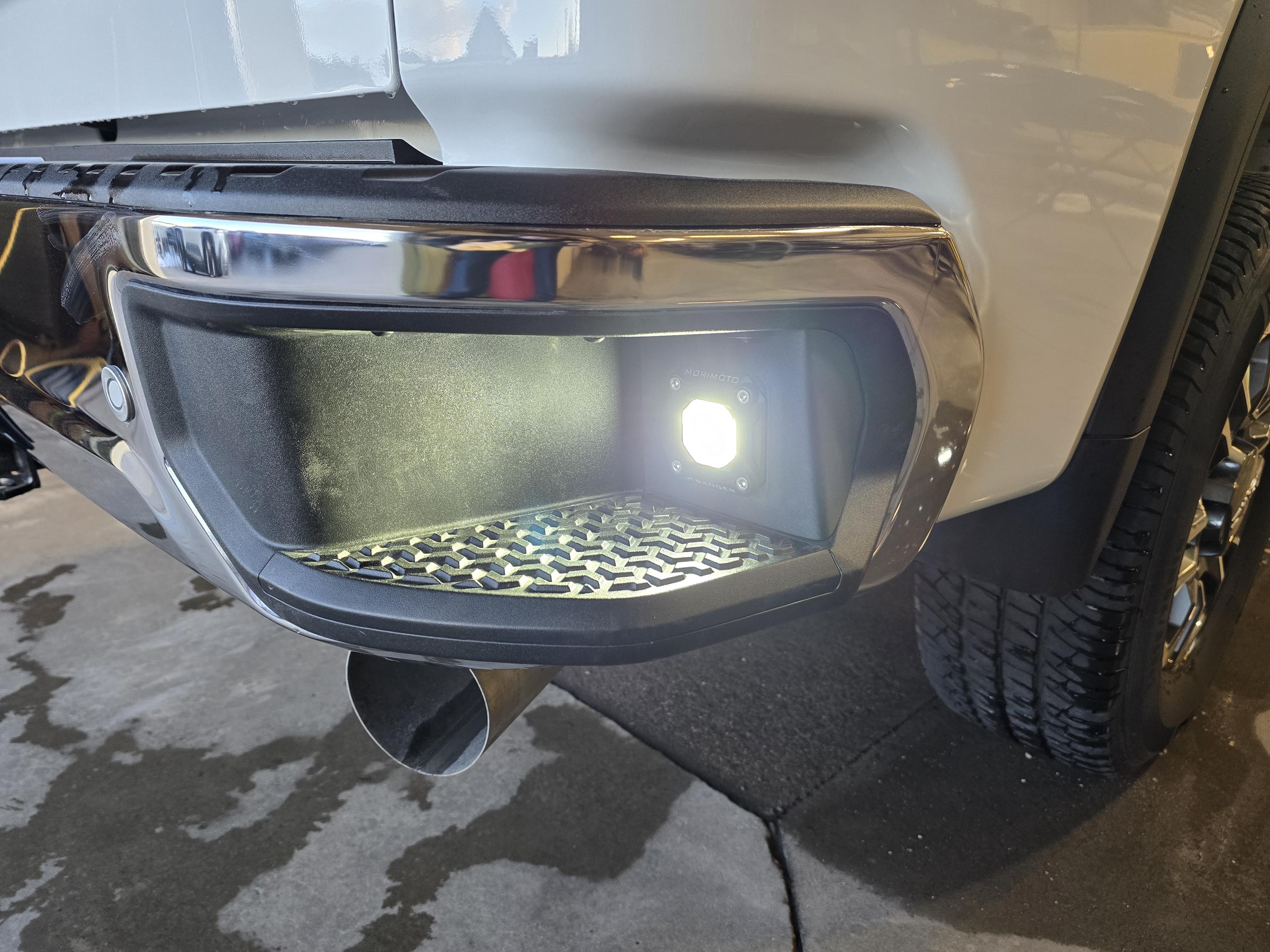 Bumper Step Light Mount - Etsy