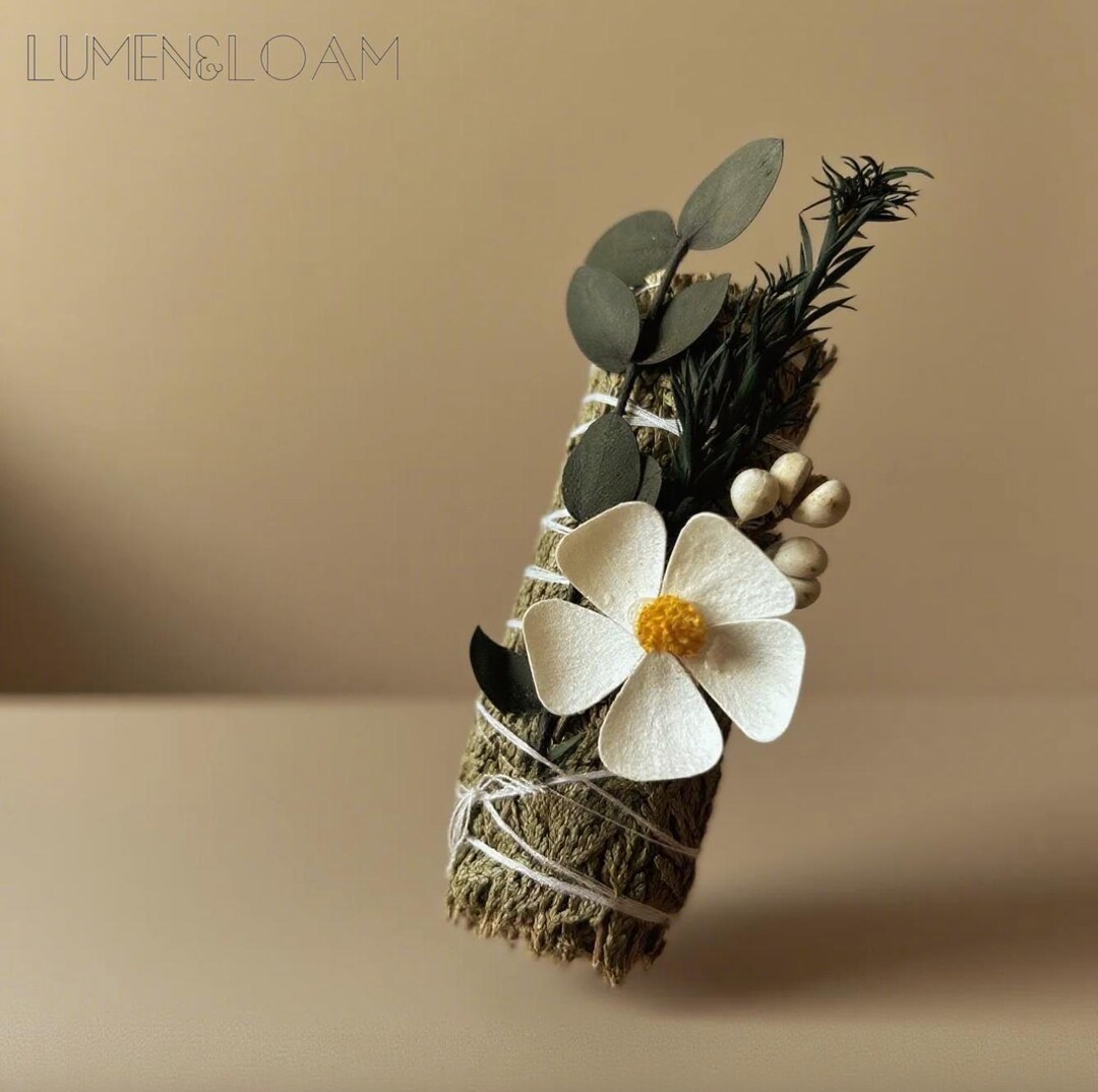 Plumeria Grove Cedar – Green Cedar Smudge for Home Cleansing and ...