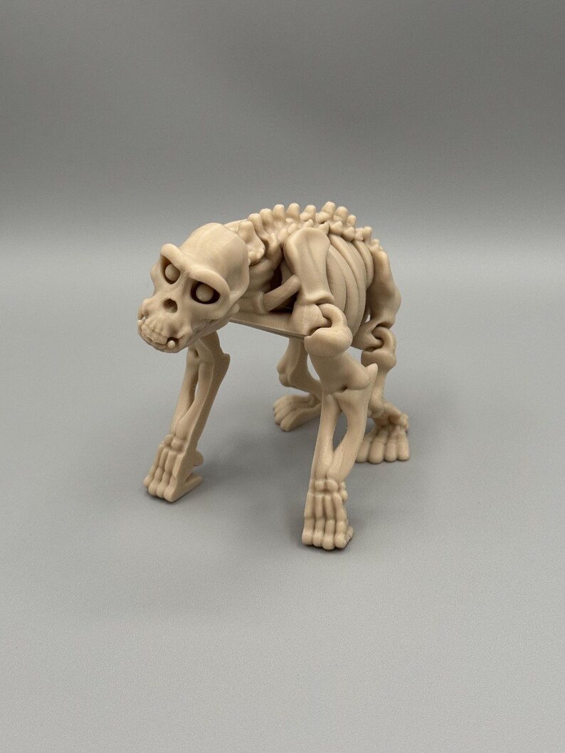 Skeleton Safari Animal Toys 3d Printed - Etsy
