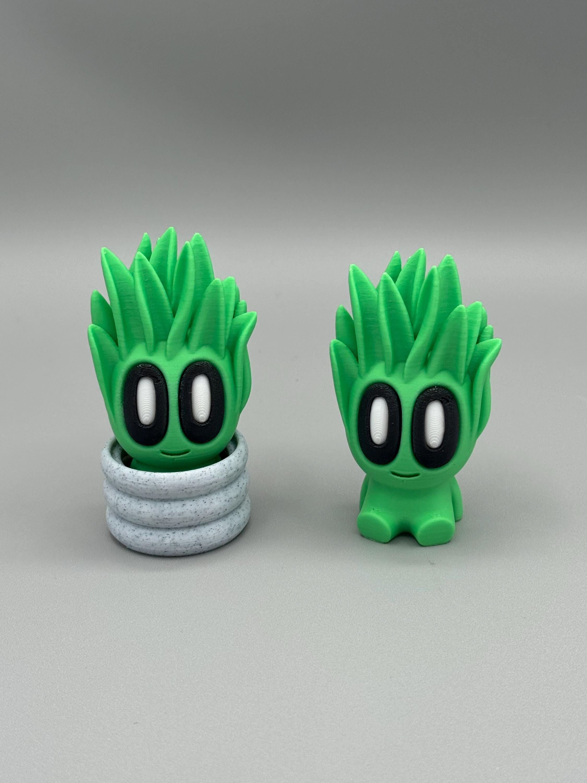 Mini Blob Plant – Cute 3D Printed Collectible Houseplant Figurine in ...