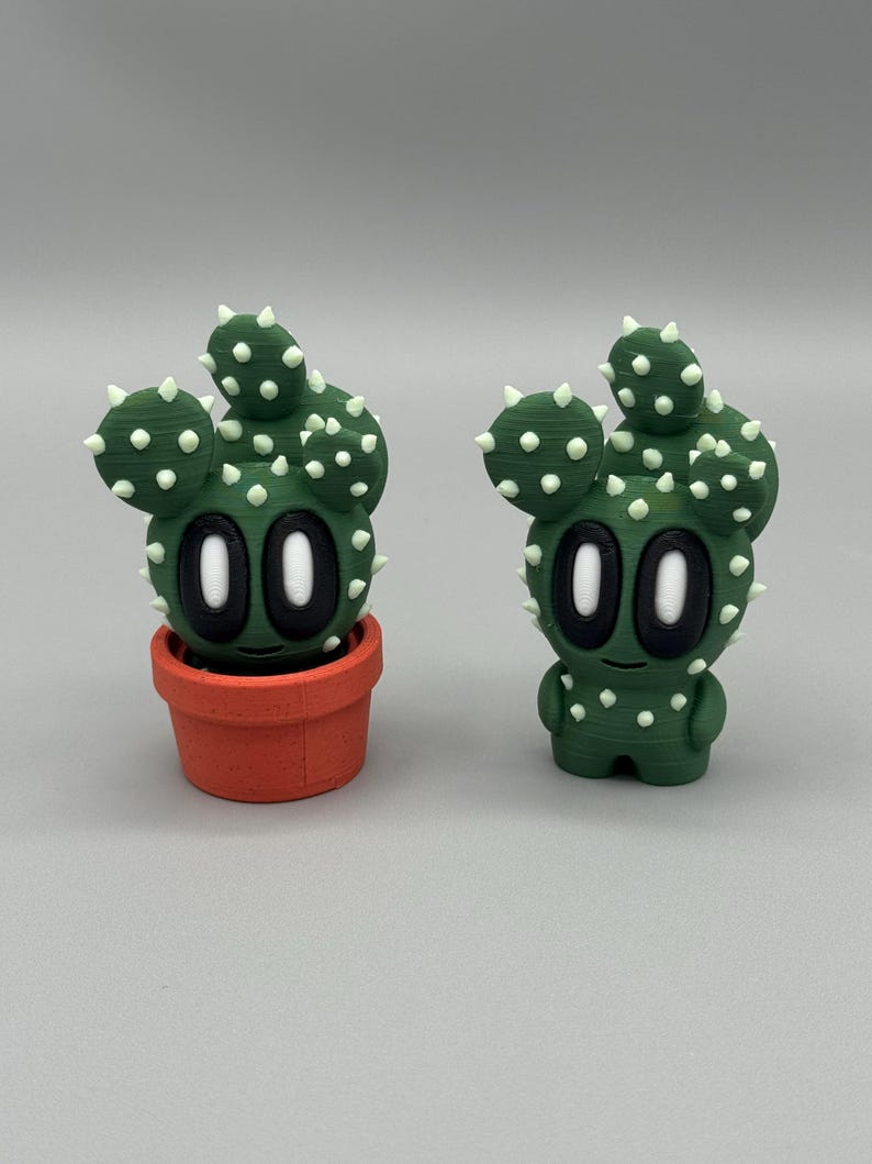 Mini Blob Plant – Cute 3D Printed Collectible Houseplant Figurine in ...