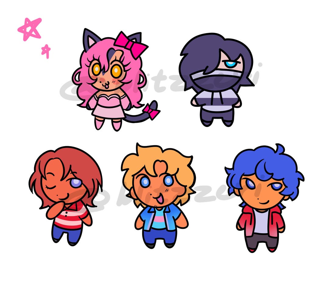 Aphmau Mystreet Stickers - Etsy
