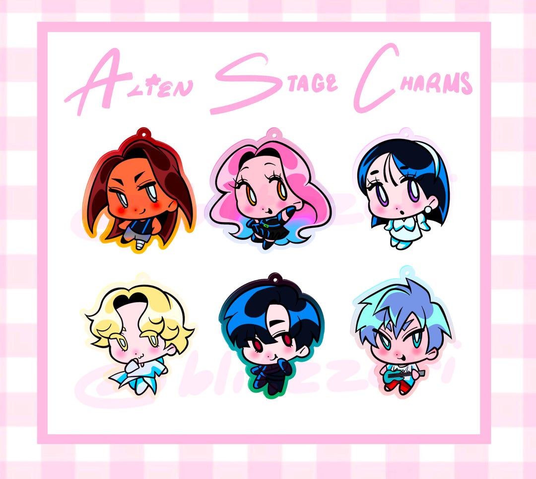 Alien Stage Keychains!! - Etsy