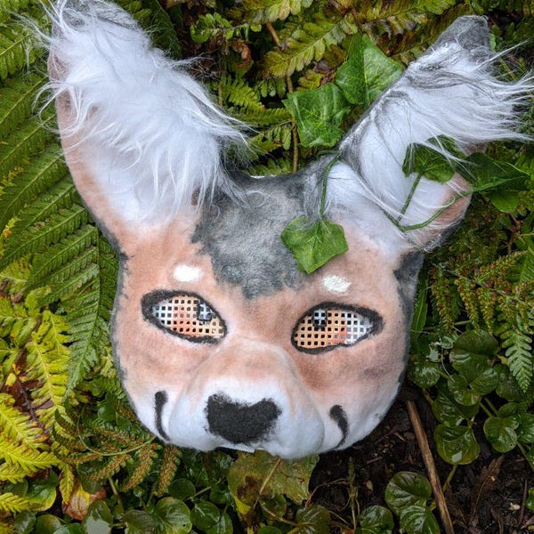 Therian Mask Coyote - Etsy