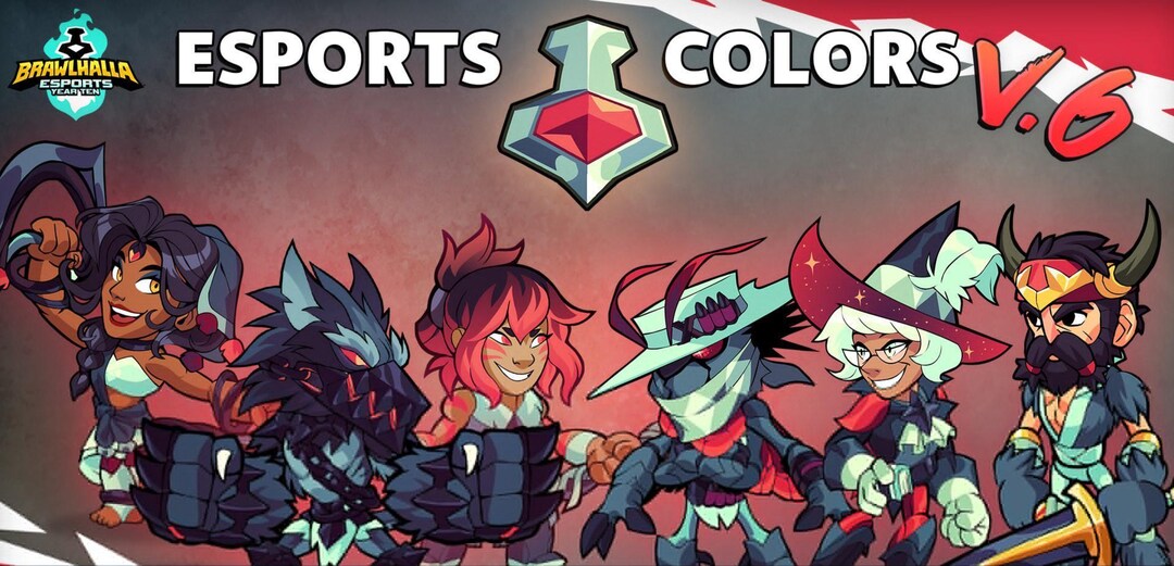 Brawlhalla - 65x Esports Color V6 (for All Legends) - Etsy