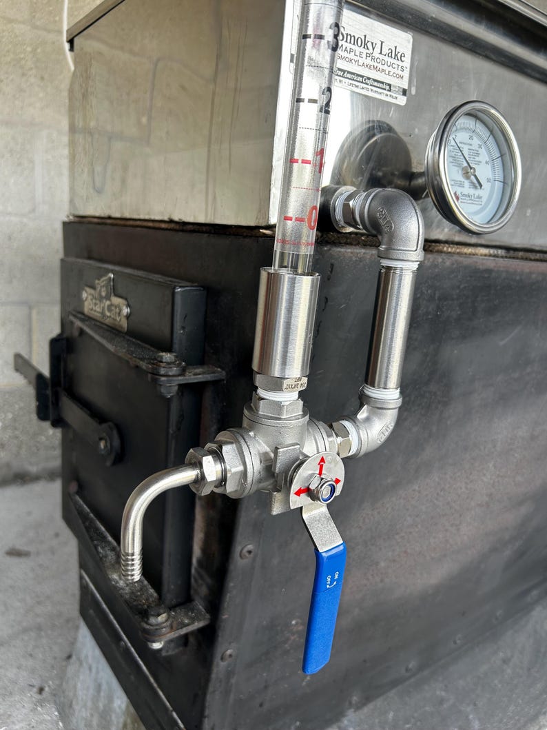 Sight Glass for Maple Sap Evaporator Pan/float Box • 304 Stainless ...