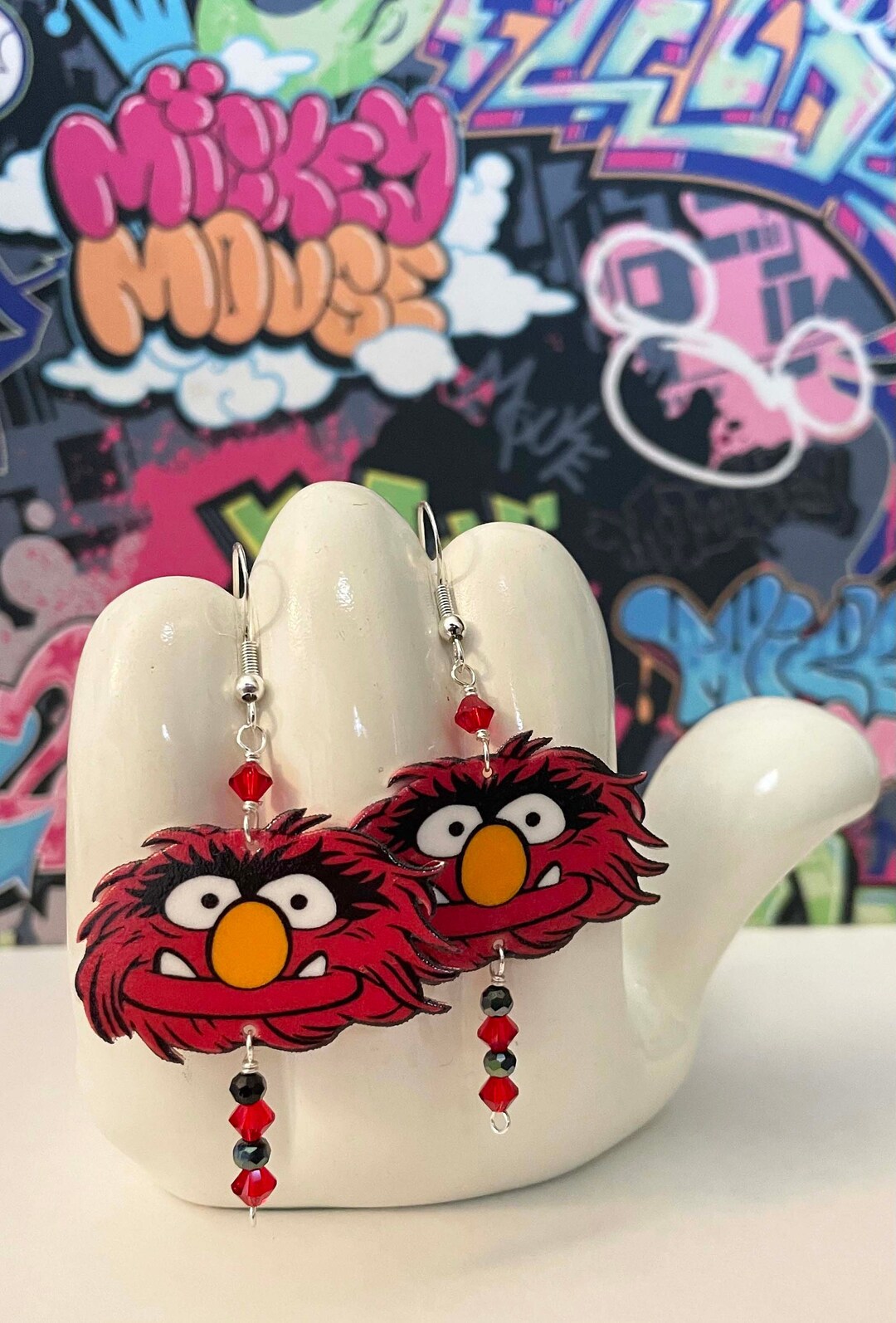 Muppet Animal Dangle Earrings - Etsy