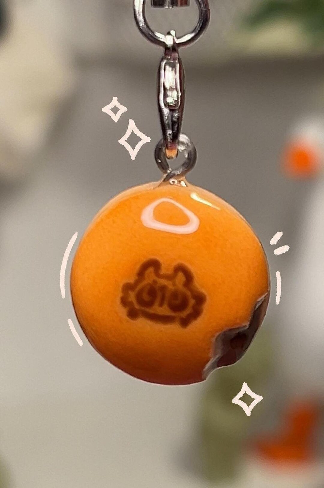 Japanese Snack Inspired Chocolate Dorayaki Phone Charm Handmade Polymer ...