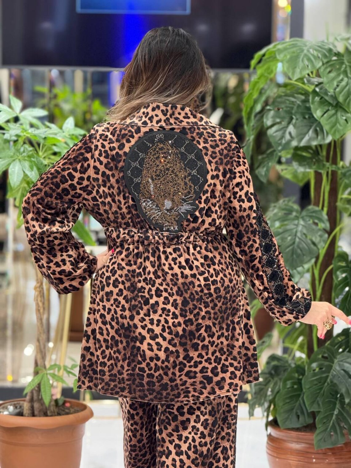 Turkish Velvet Two Pieces Woman Suit - Etsy