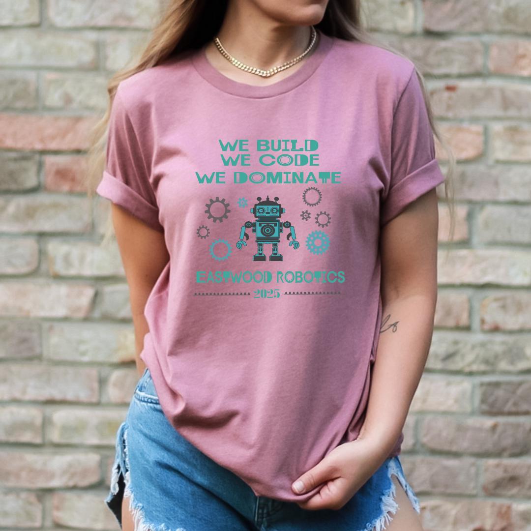 Custom Robotics Club Shirt - Personalized STEM Team Shirt for Students ...
