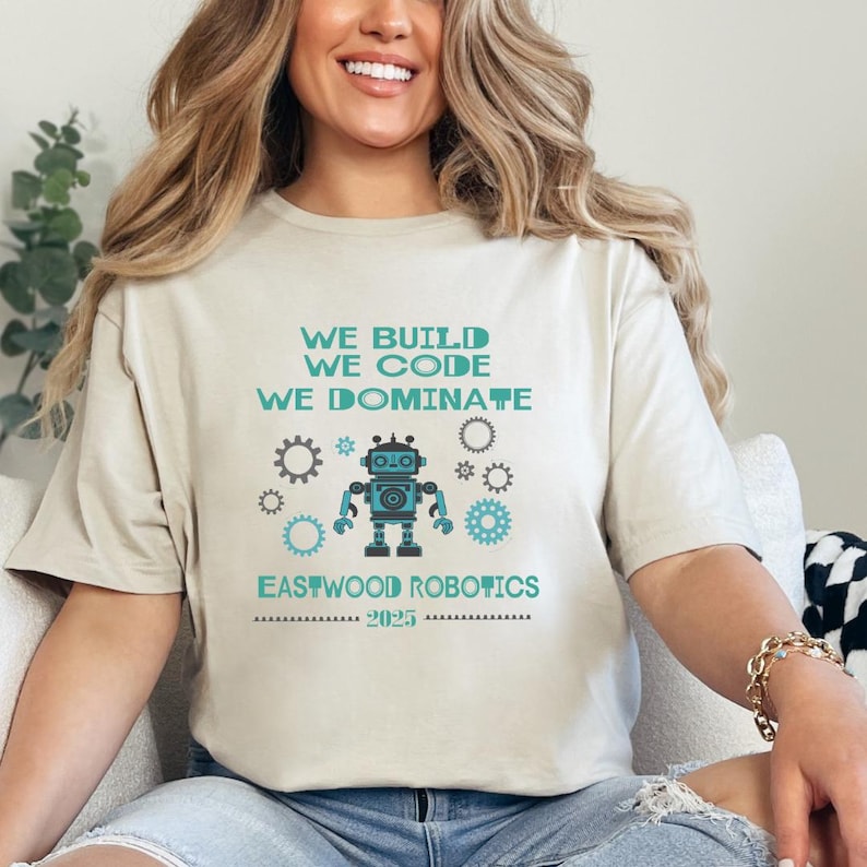 Custom Robotics Club Shirt: Personalized STEM Team Tee - Etsy