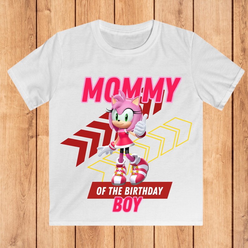 Custom Sonic the Hedgehog Birthday Shirt | Sonic Birthday Shirt ...