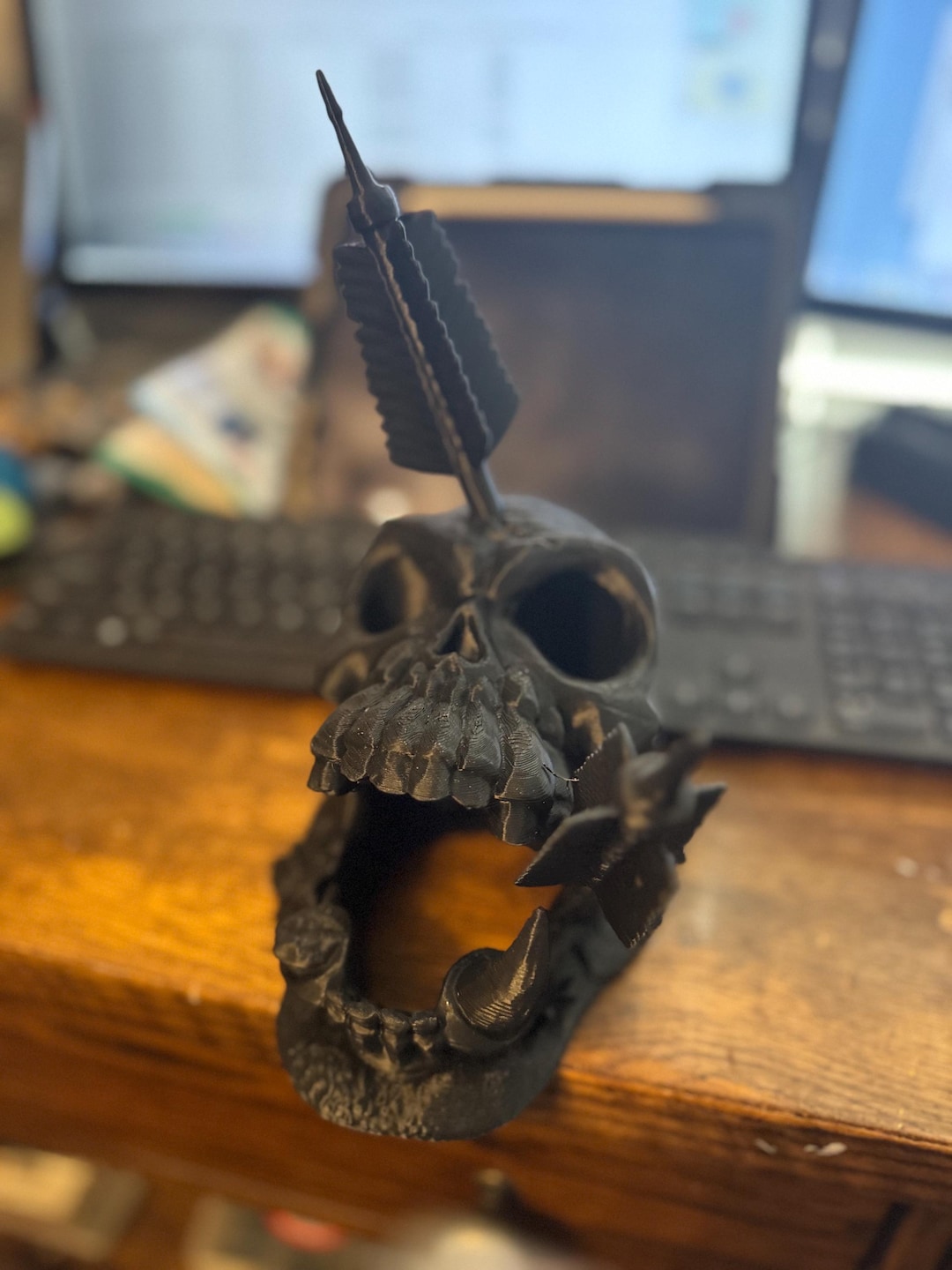 Fallen Skull Dice Tower - Etsy