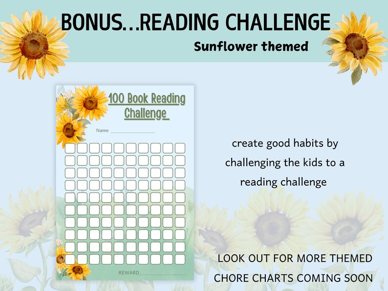 Kids Chore Chart, Kids Chart Bundle, Editable Kids Cjore Chart, Canva ...