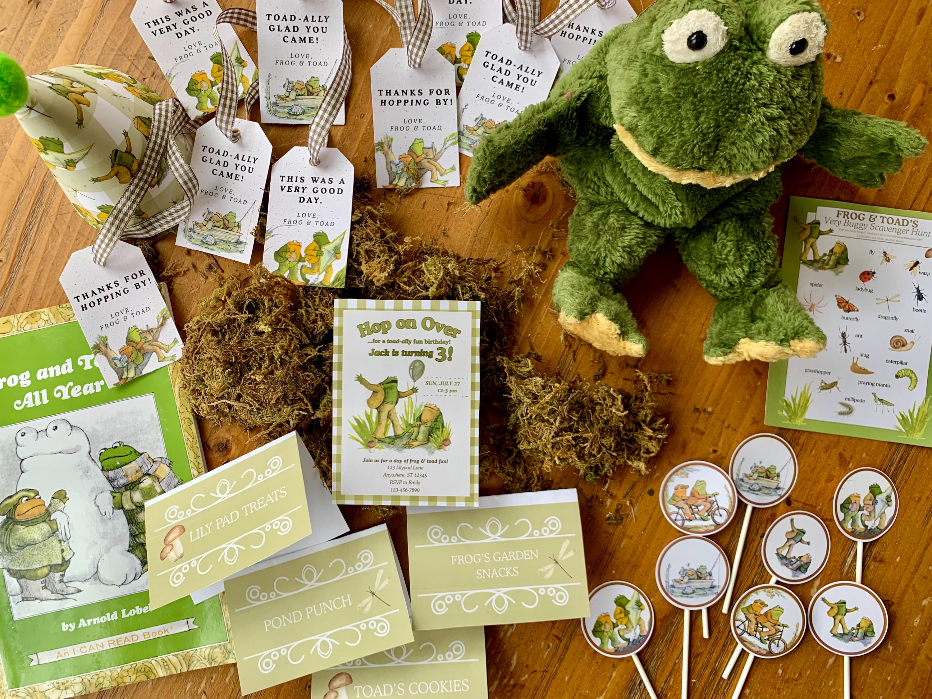 Frog and Toad Scavenger Hunt Printable | Bug Scavenger Hunt Game Kids ...