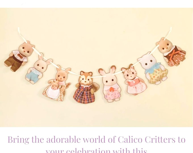 Loteria Sylvanian Family Calico Critters Ternurines - Etsy
