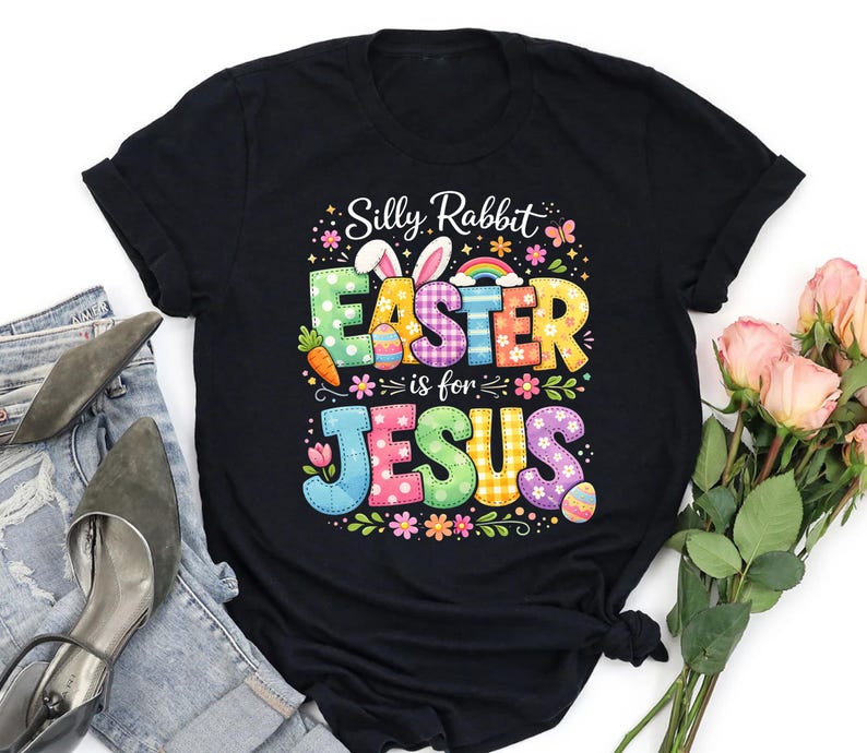 Silly Rabbit Easter is for Jesus PNG, Funny Christian Easter ...