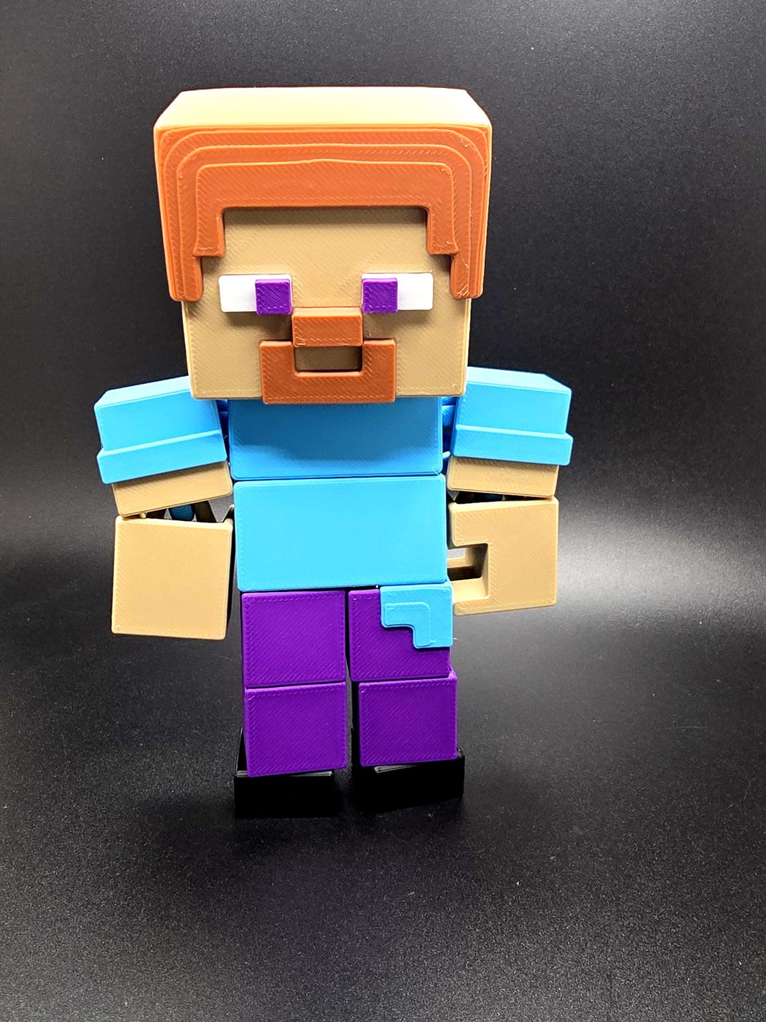 Minecraft Steve Flexi Toy - Etsy