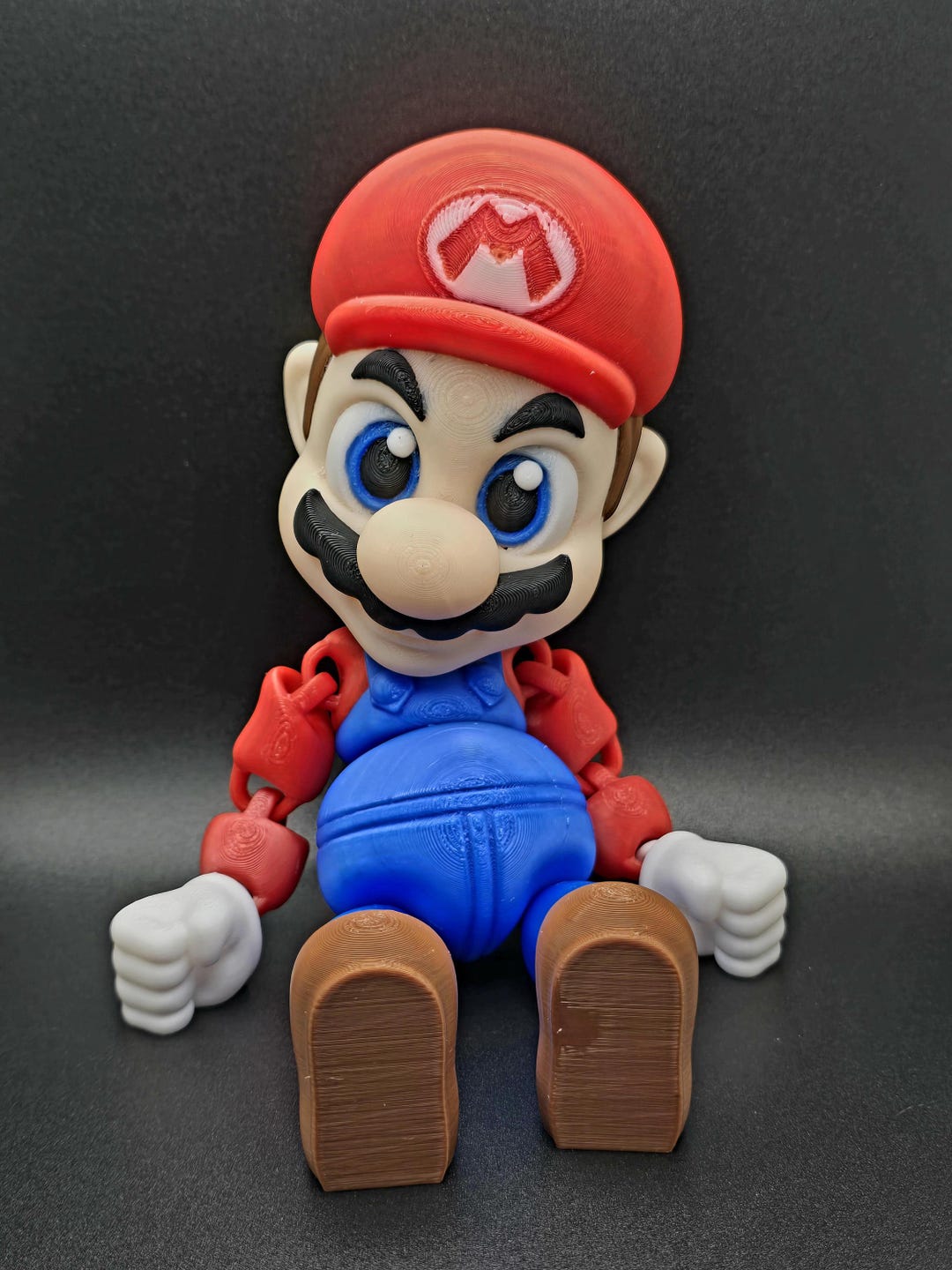 3D Printed Mario - Etsy