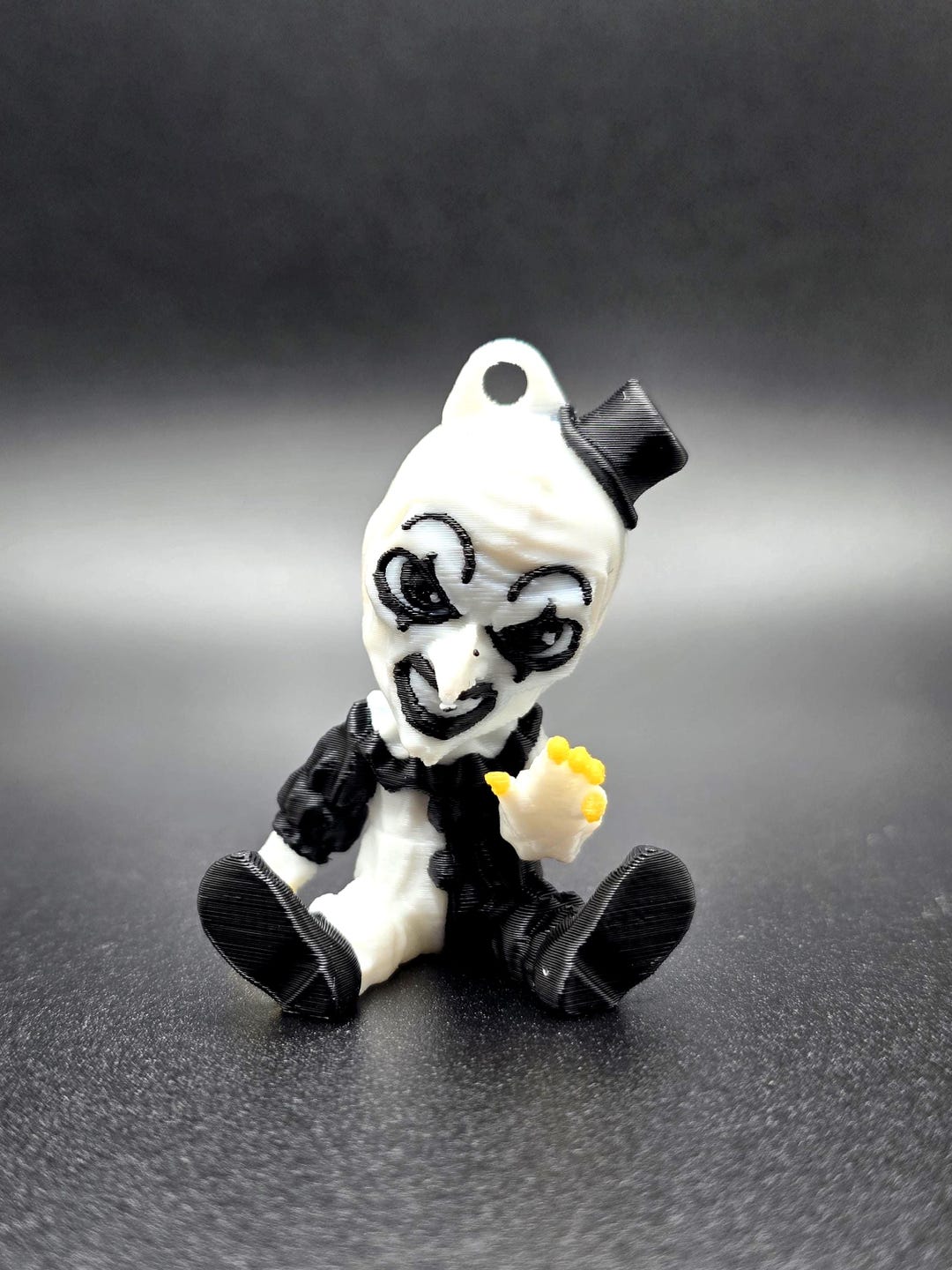 Art the Clown Key Chain. - Etsy
