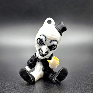 Art the Clown Key Chain. - Etsy