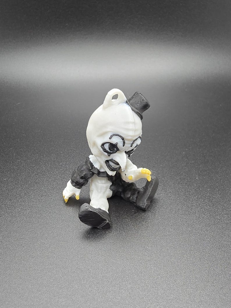 Art the Clown Key Chain. - Etsy