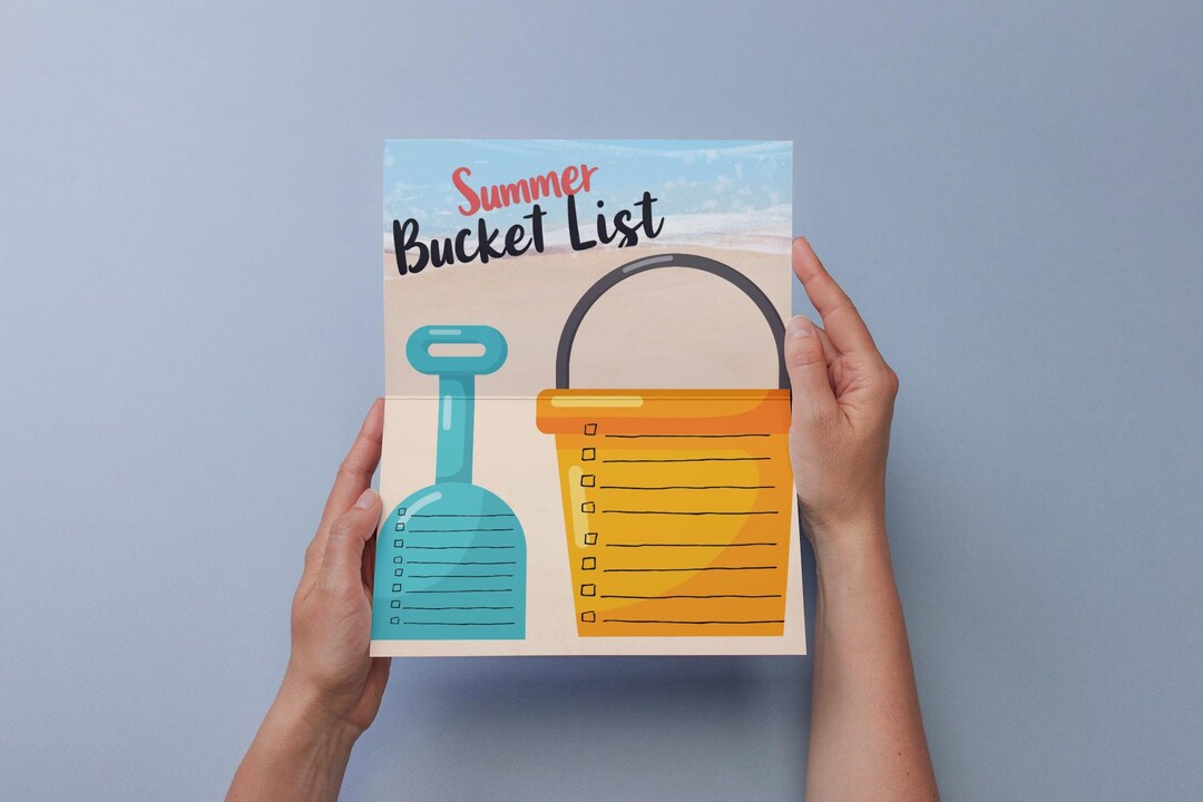 Fun Summer Bucket List: Beach Sand Bucket & Shovel. This is Completely ...
