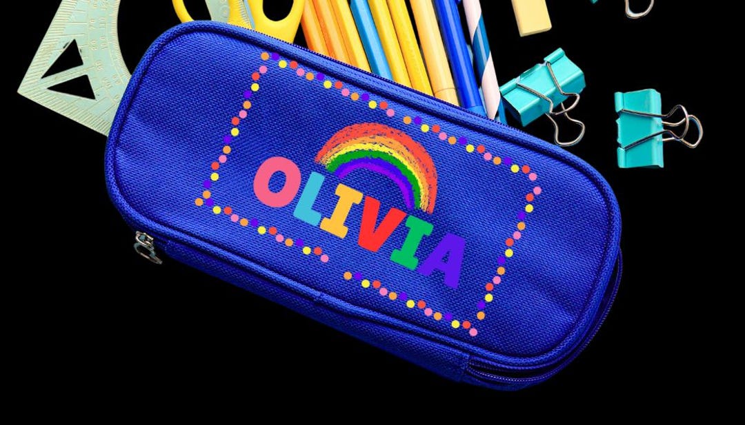 Customized Name for A Pencil Box Logo' This is A Digital Download Only ...